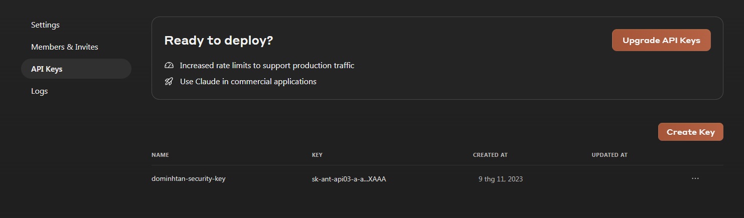 Claude AI chính thức hỗ trợ API cho người sử dụng - Tenten AI