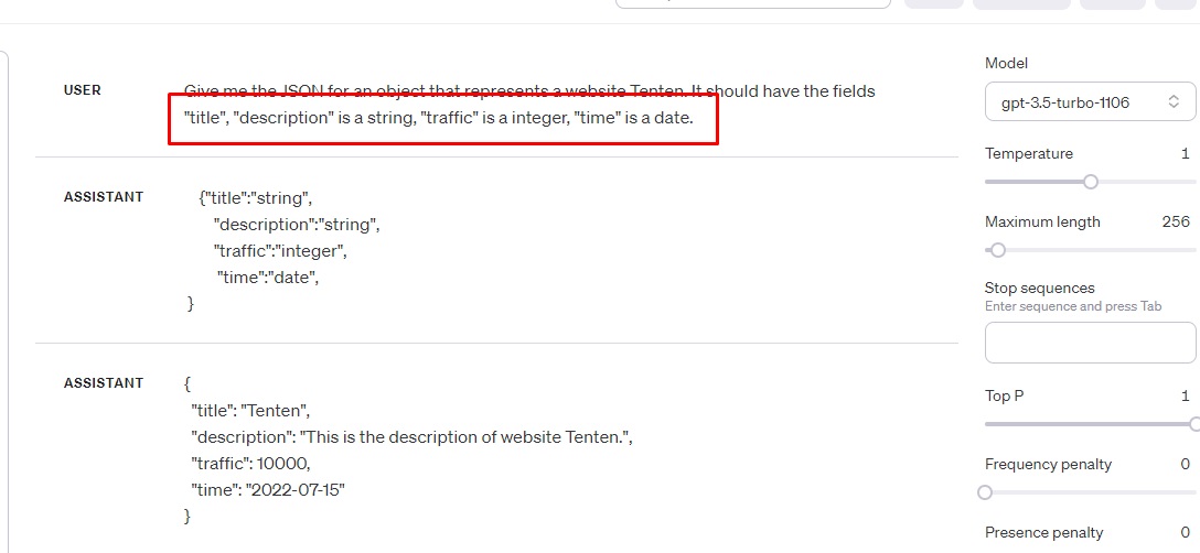 GPT-3.5-turbo-1106 là gì ? Hướng dẫn bật JSON mode trong GPT-3.5-turbo-1106 - Tenten AI