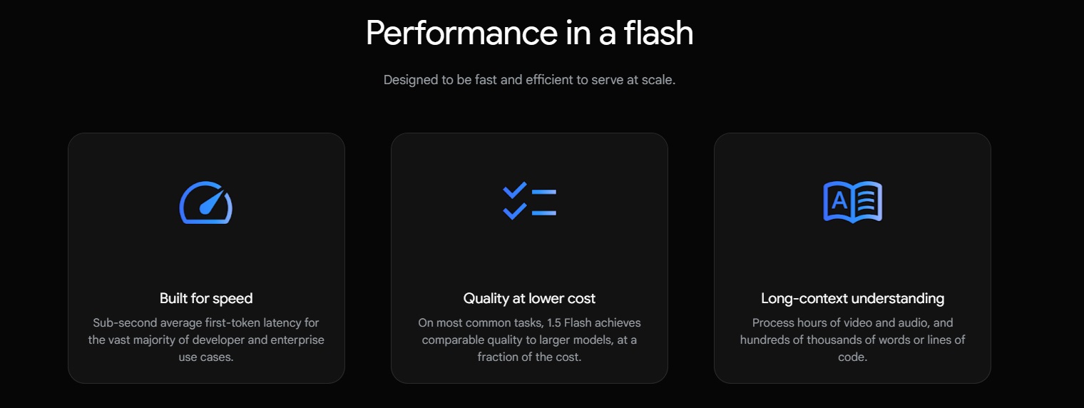 Gemini Flash - Google ra mắt mô hình AI siêu nhẹ, nhanh và hiệu quả ...