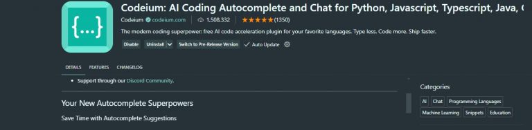 Codeium - Công cụ AI "ngon, bổ, rẻ" hỗ trợ cho Developer - Tenten AI