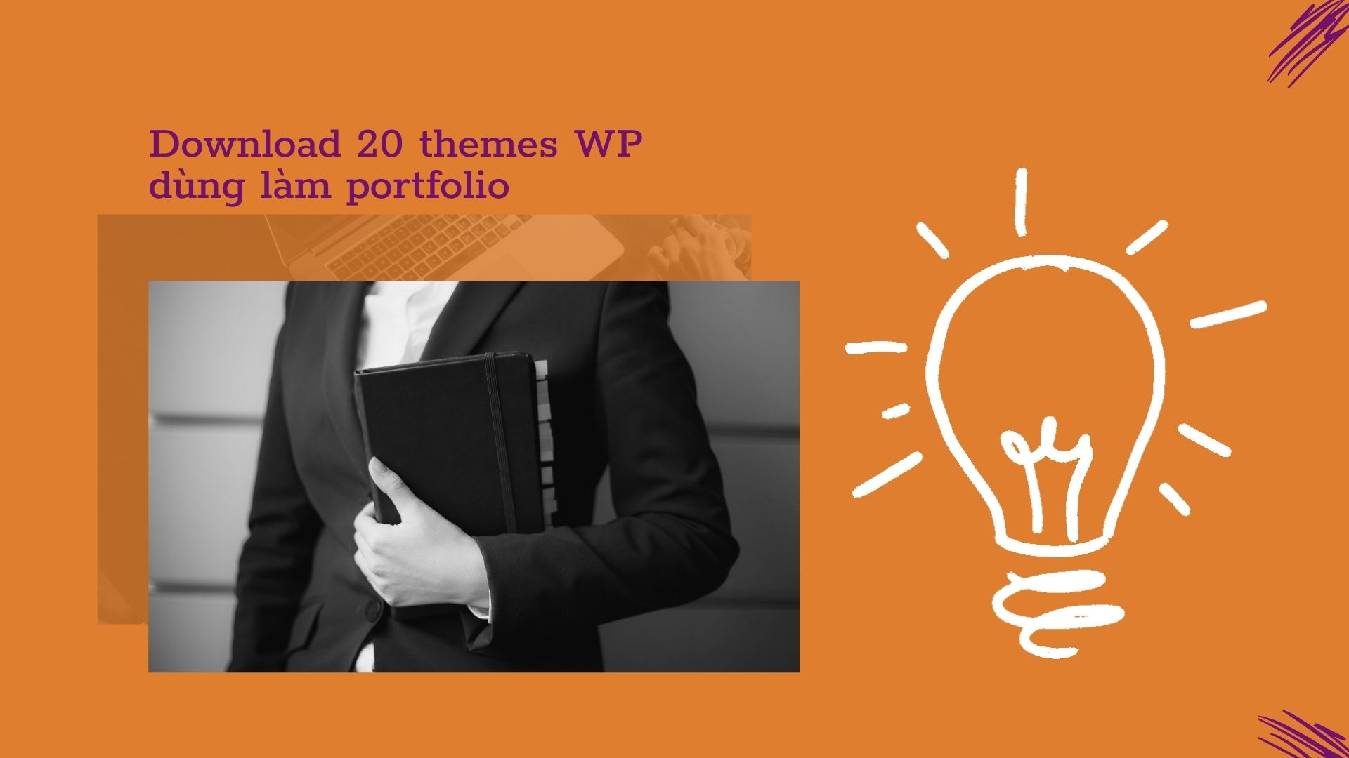 Gợi ý 20 wp themes đẹp làm portfolio