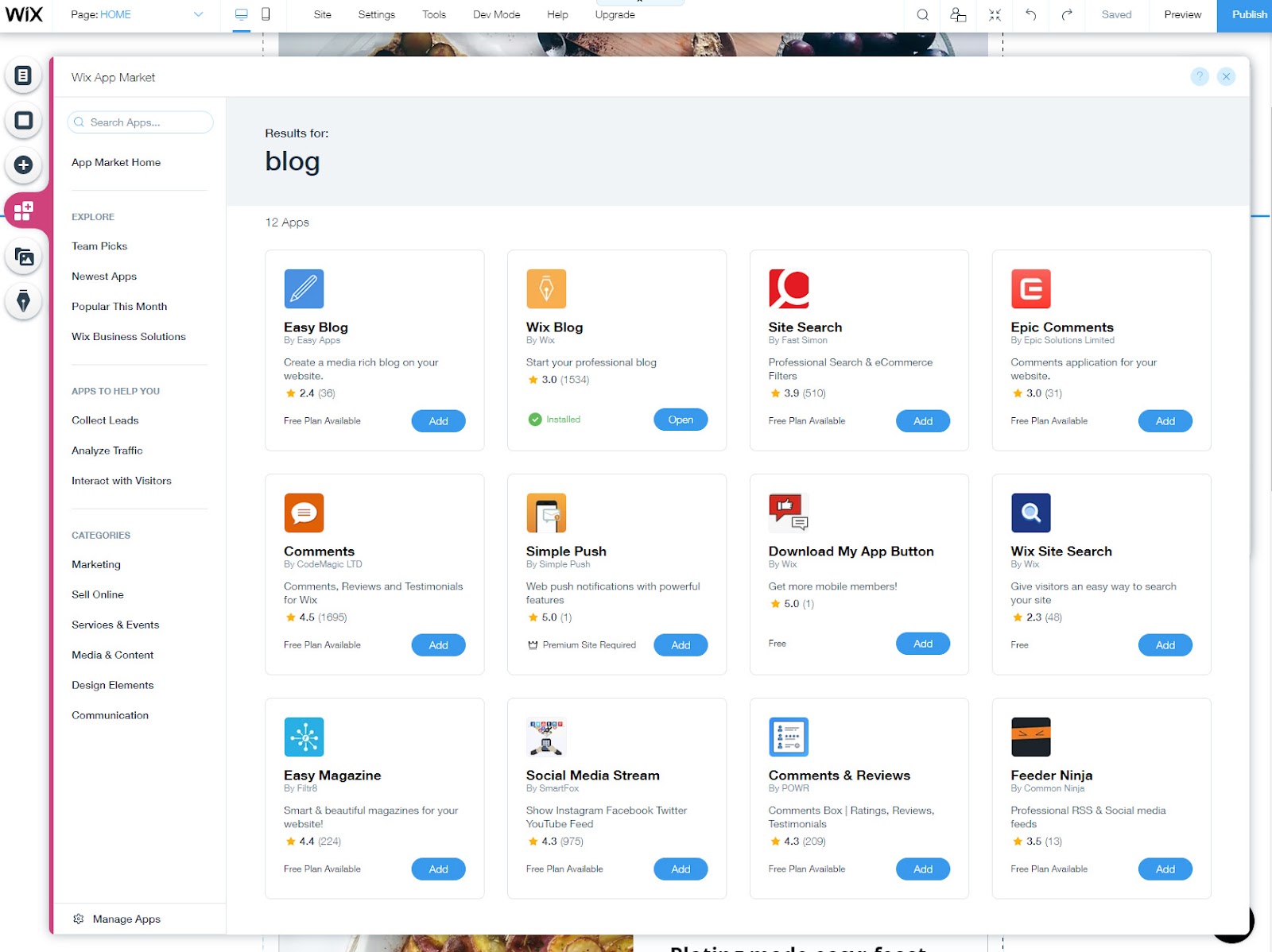 Cách tạo blog trên Wix nhanh chỉ với vài bước