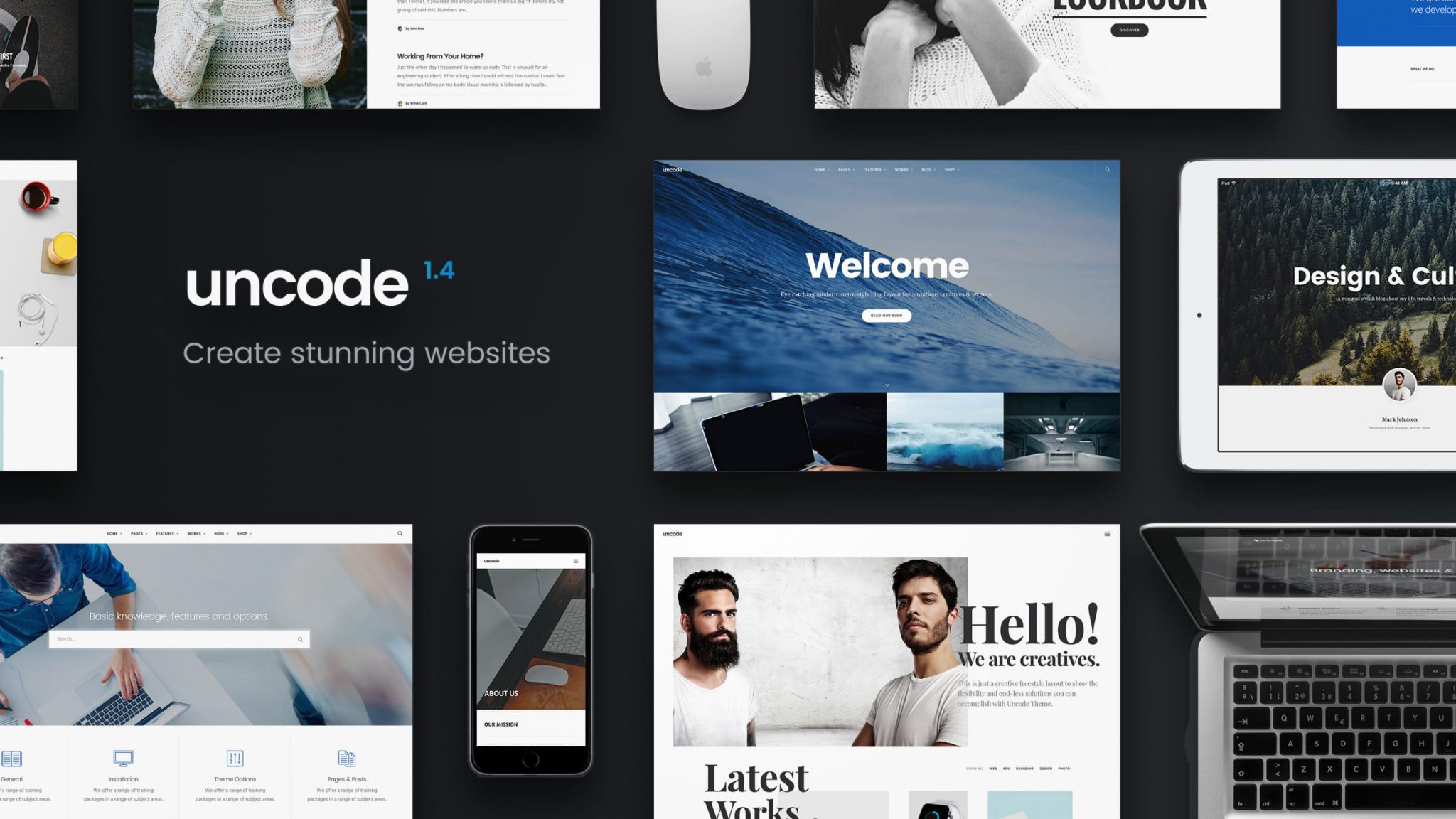 10 portfolio mẫu website sử dụng cho mọi ngành nghề
