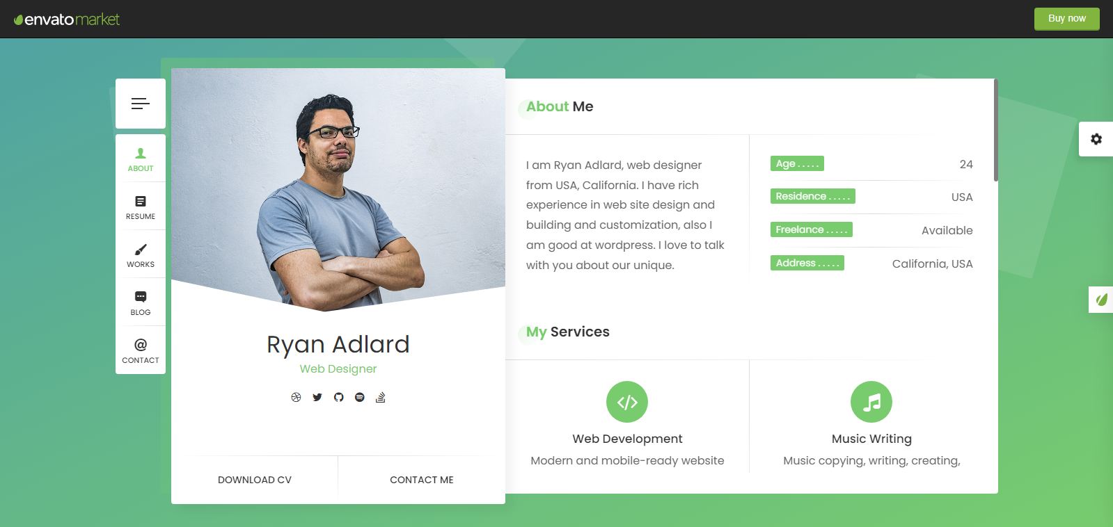 Hướng dẫn làm CV xin việc: Ý tưởng làm website show kĩ năng