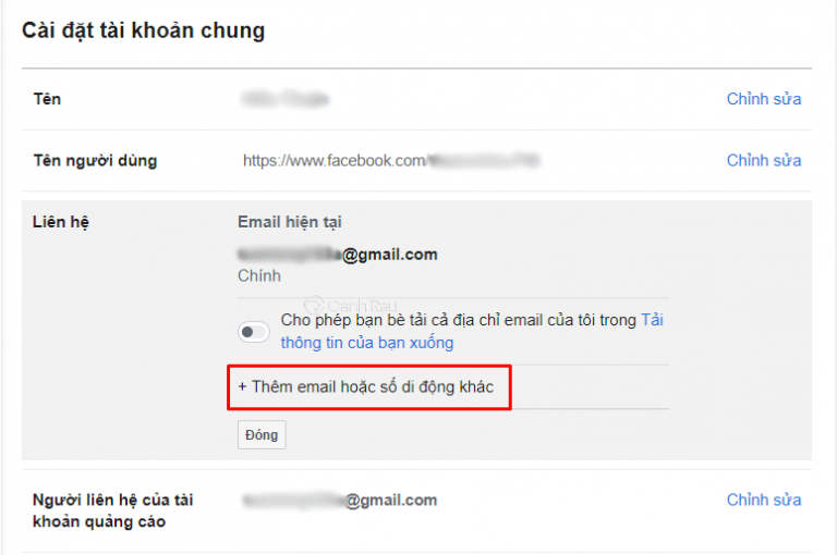 2 cách đổi email facebook đơn giản và nhanh nhất - Tin tức tên miền hosting