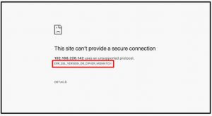 7 cách khắc phục lỗi err_ssl_version_or_cipher_mismatch - Tin tức tên miền hosting
