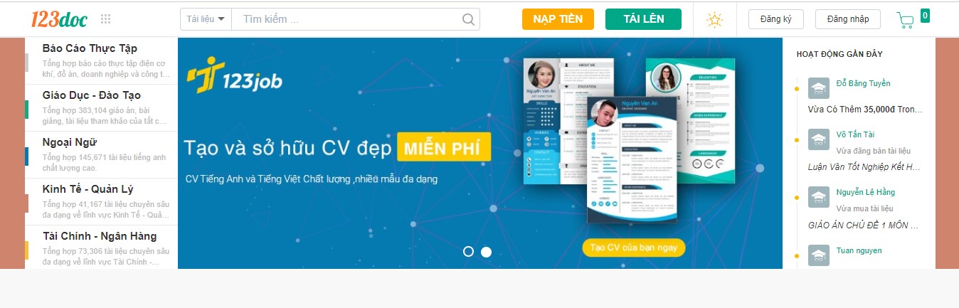 Top 7 các trang web tài liệu học tập chất lượng - Tin tức tên miền hosting