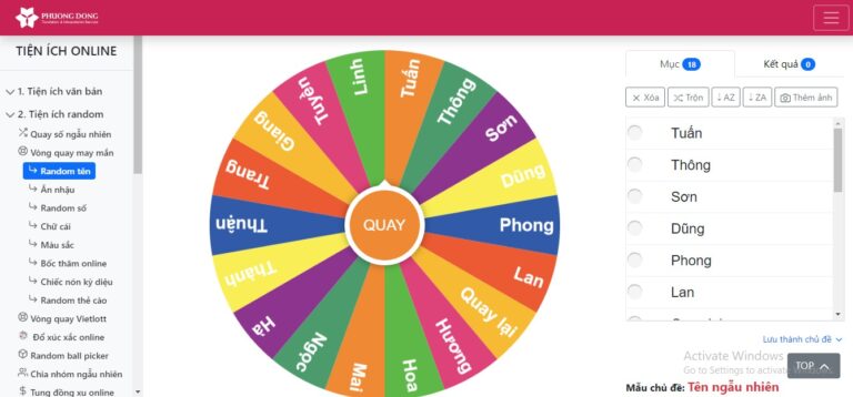 Top 5 trang web random uy tín hiện nay - Tin tức tên miền hosting