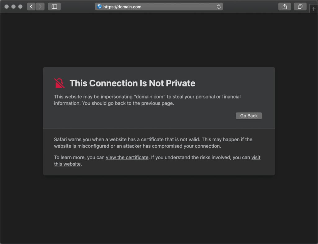 18 Cách sửa lỗi 'Your Connection is Not Private' - Tin tức tên miền hosting