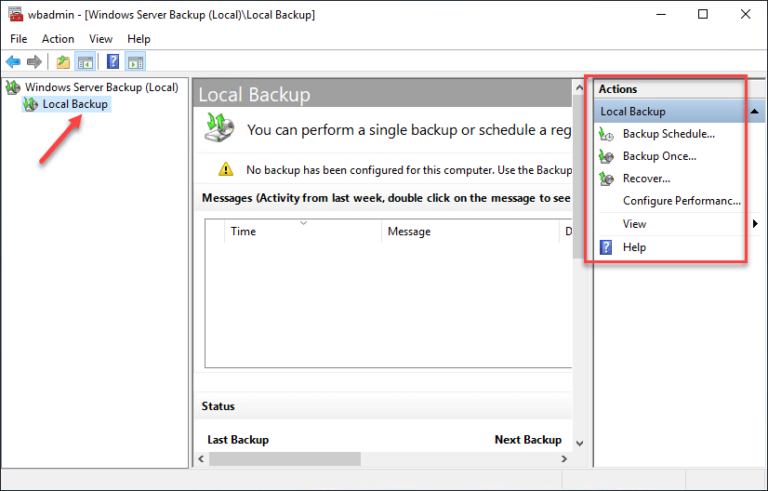 Windows Server Backup: Hướng dẫn cài đặt, tính năng và giới hạn - Tin tức tên miền hosting