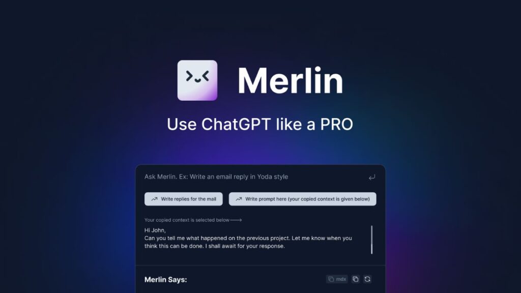 Merlin ChatGPT: phần mở rộng giúp bạn tận dụng tối đa sức mạnh ChatGPT ...
