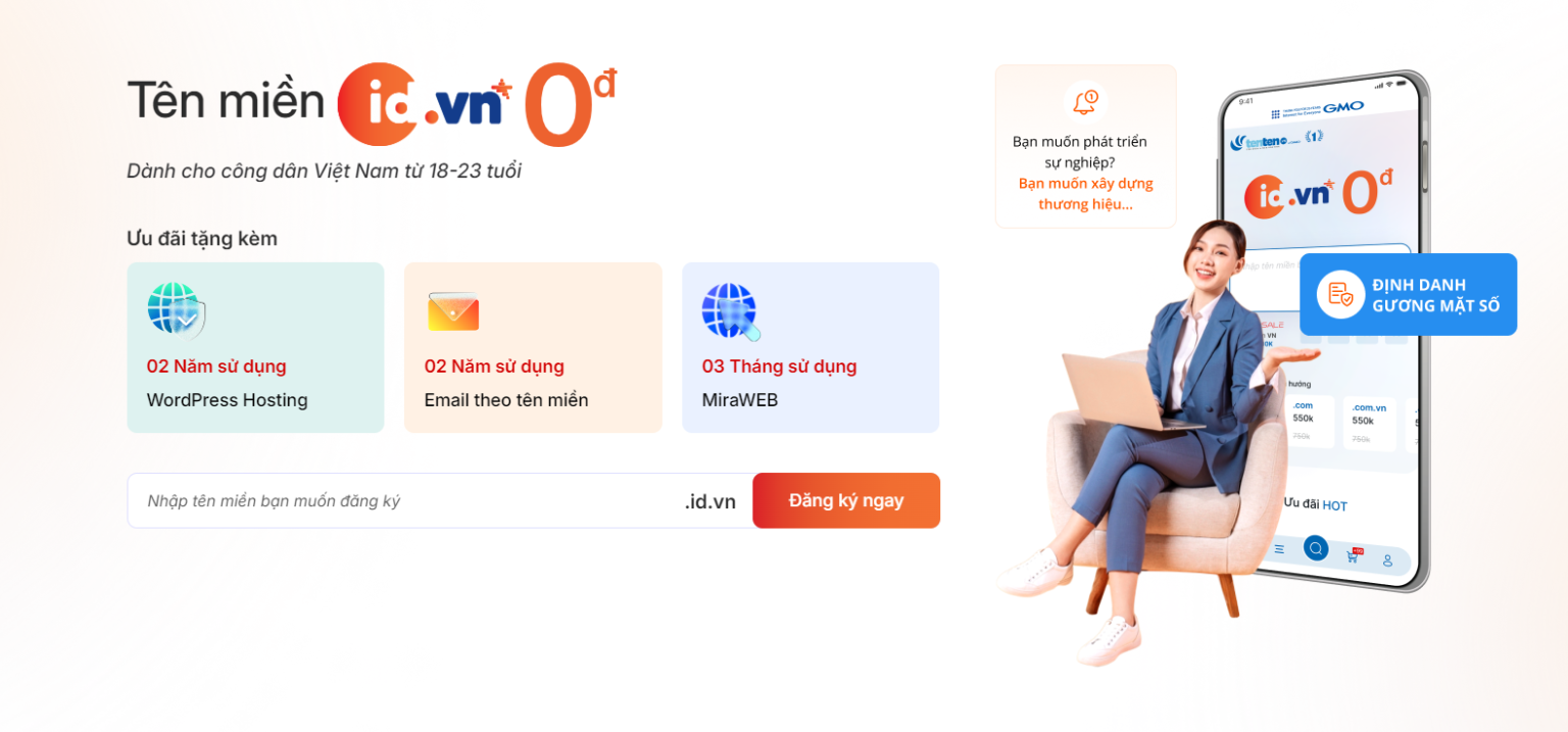 Hướng dẫn đăng ký tên miền .ID.VN, tạo Website và Email Server miễn phí tại Tenten.vn - Tin tức ...